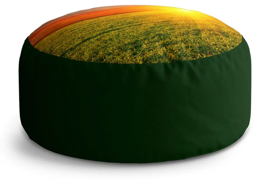 Sablio Taburet Circle Západ slunce nad loukou: 38x48 cm