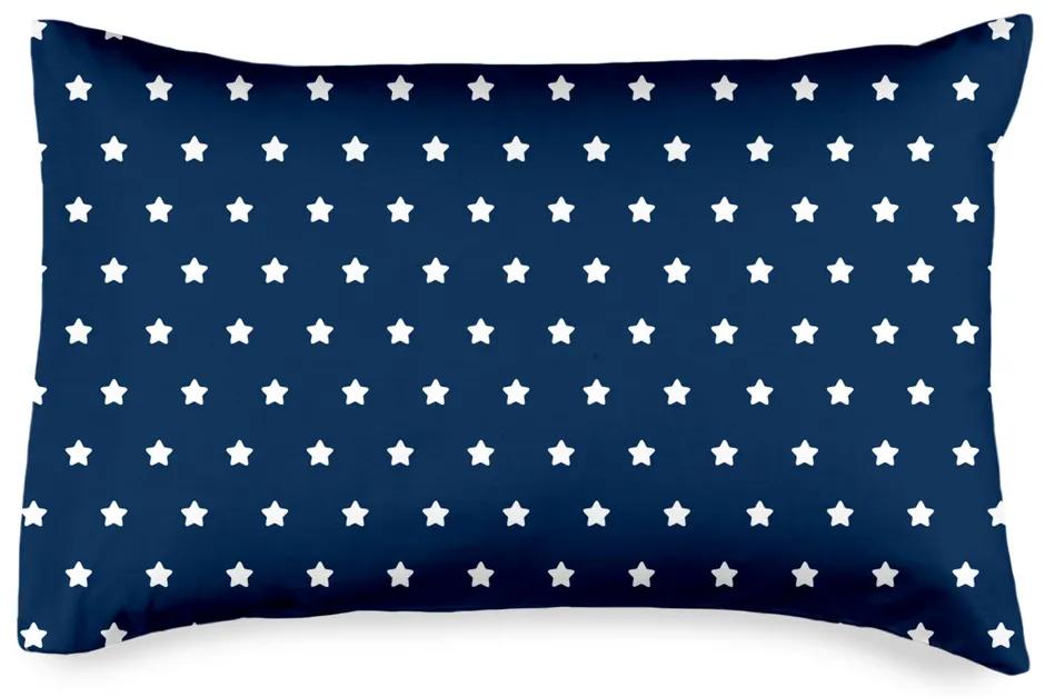 4Home Povlak na polštářek Stars navy blue, 50 x 70 cm, 50 x 70 cm