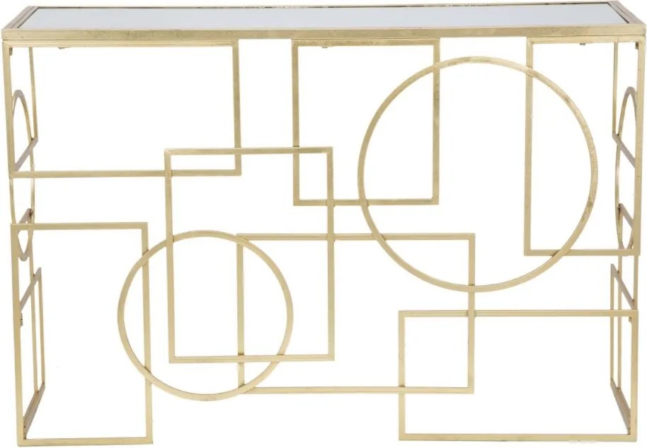 Designová konzole Vartouhi 120 cm zlatá