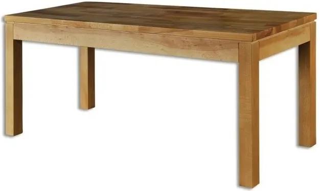 ImportWorld Jídelní stůl Pascal S180 masiv buk (Barva dřeva: Buk přírodní, Provedení: Hrana - s5)