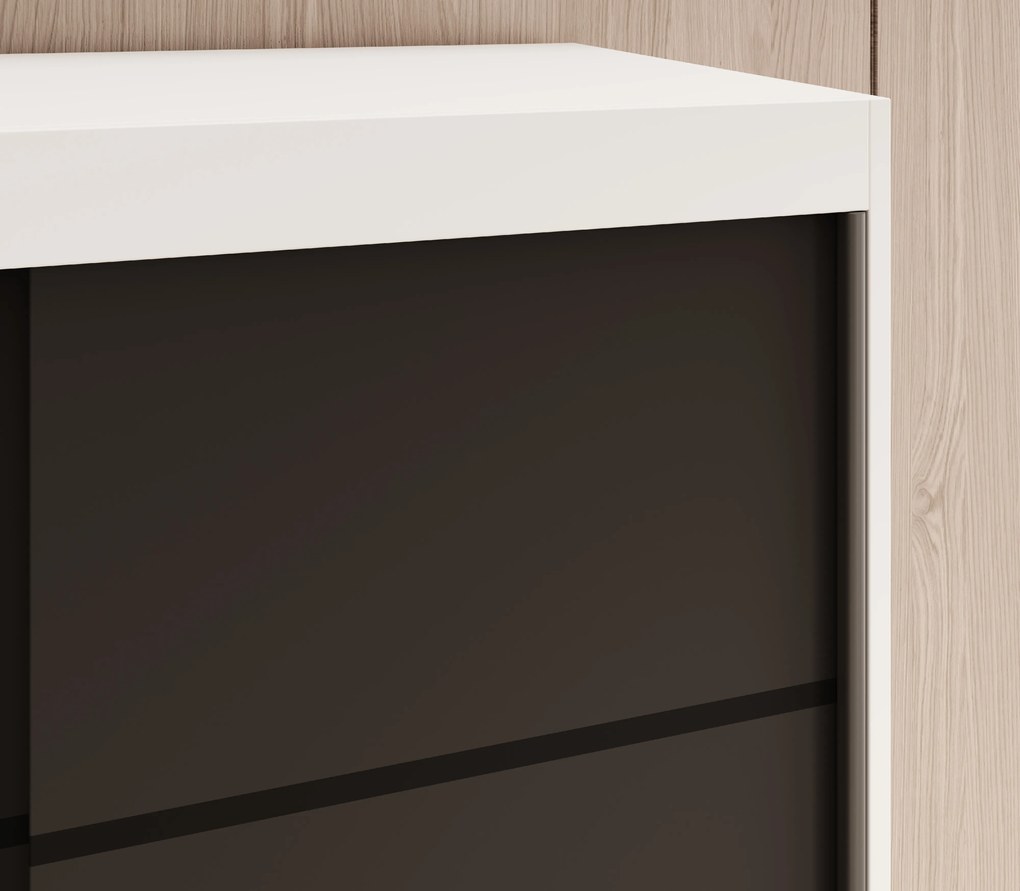ADRK Furniture Posuvná skříň Laurencja 100 SW-LAU-100-WB