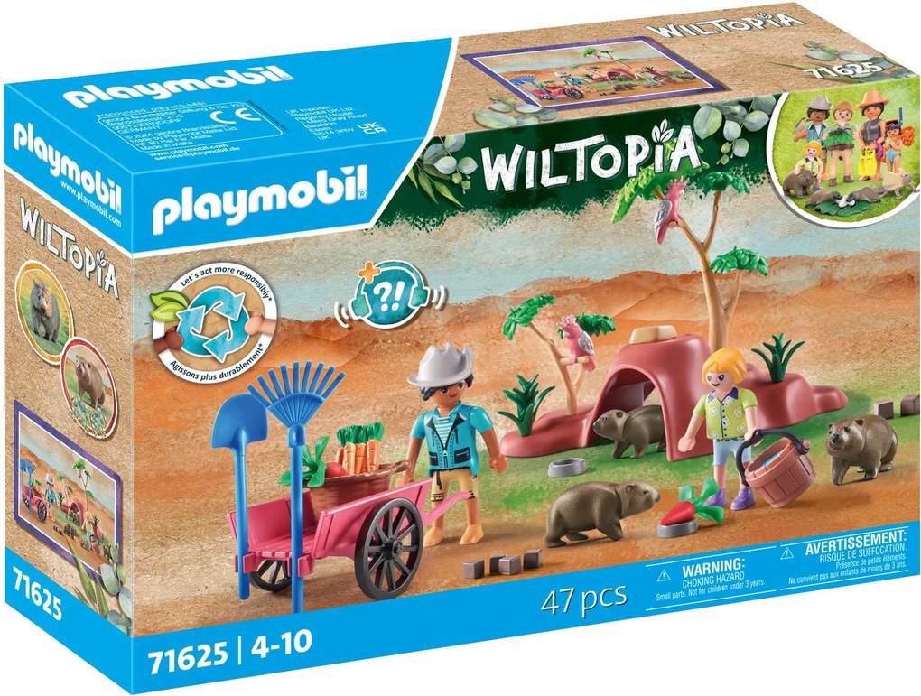 Playmobil 71625 úkryt vombatů