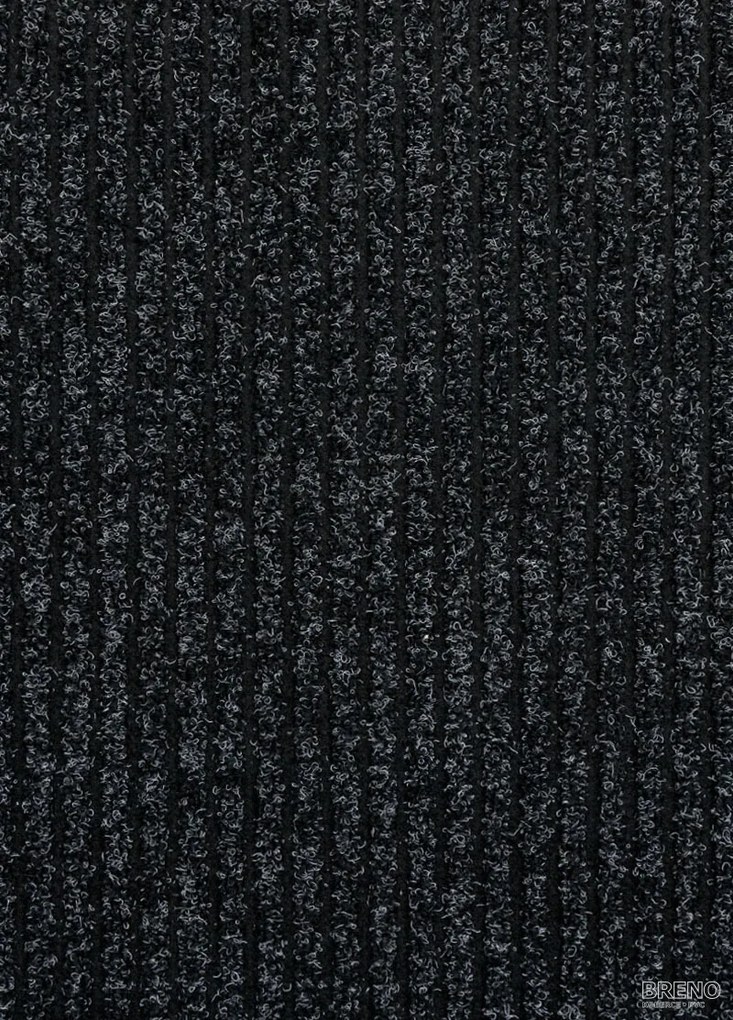 VEBE Floorcoverings b.v. Čistící zóna LIVERPOOL 50, šíře role 100 cm, Černá