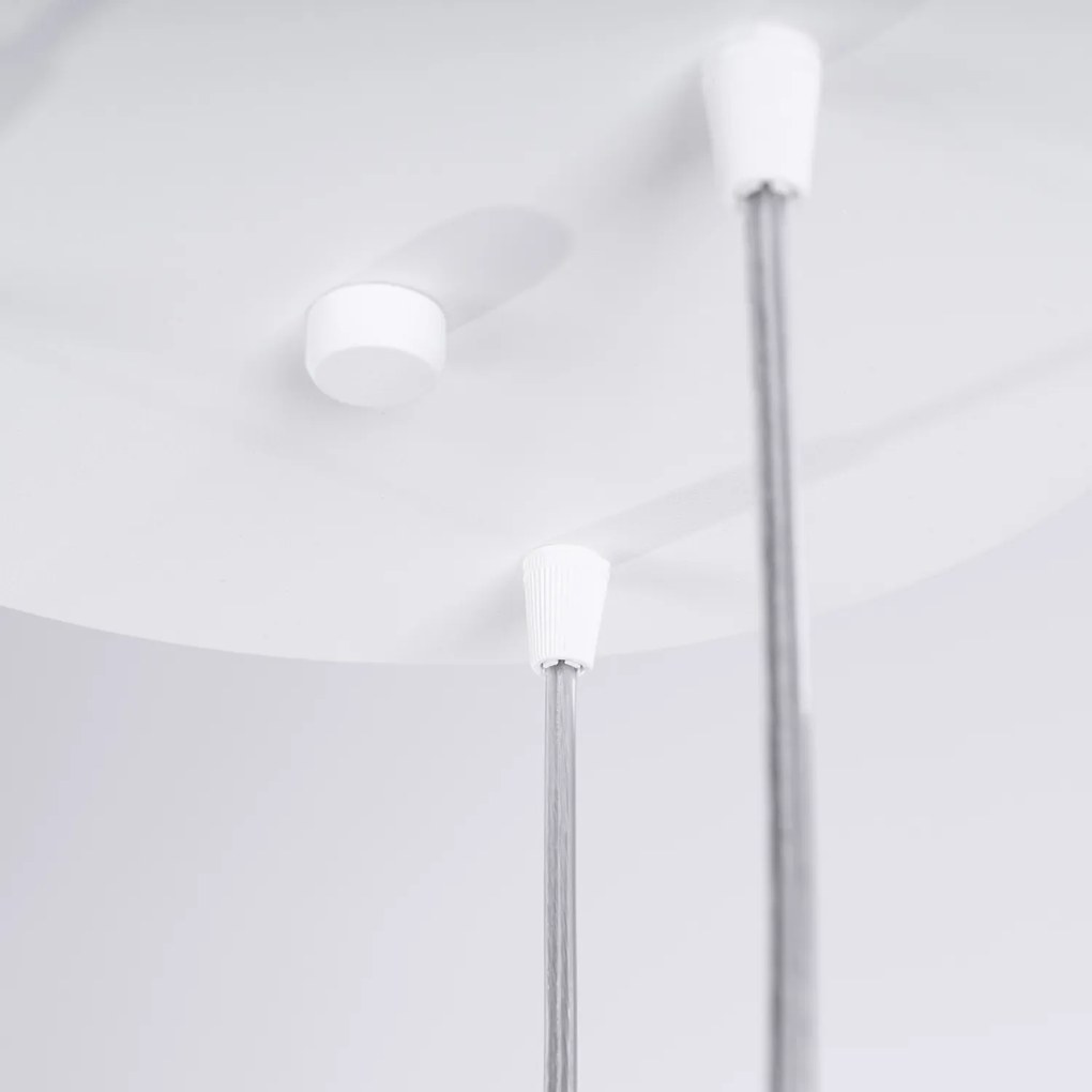 Sollux Lighting Závěsné svítidlo LAMI 3P bílé