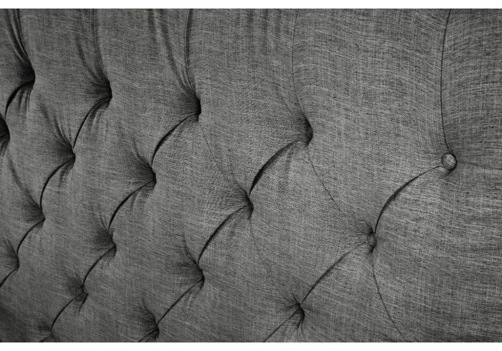 Massive home | Postel PARIS CHESTERFIELD 180x200cm - šedá