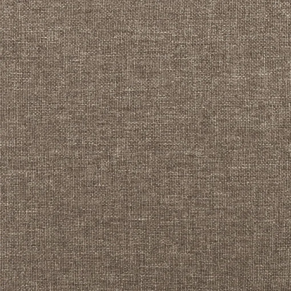 vidaXL Rám postele s čelem 90x200 cm textil [3124867] Barva: Černá