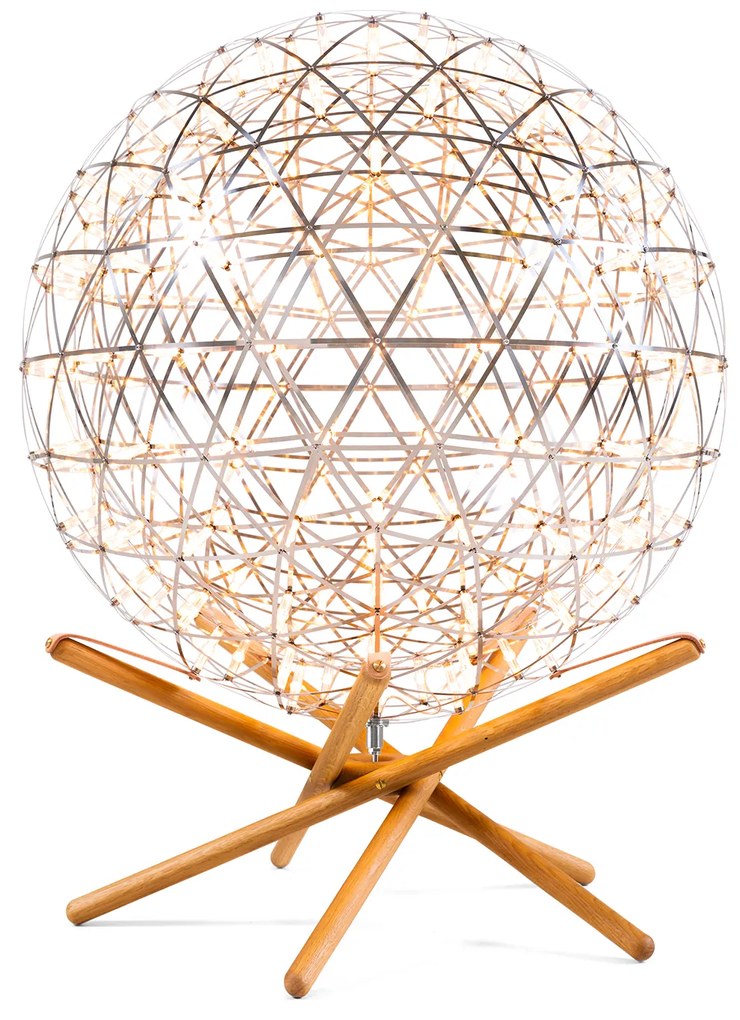 MOOOI designové stojací lampy Raimond II Tensegrity (průměr 61 cm)