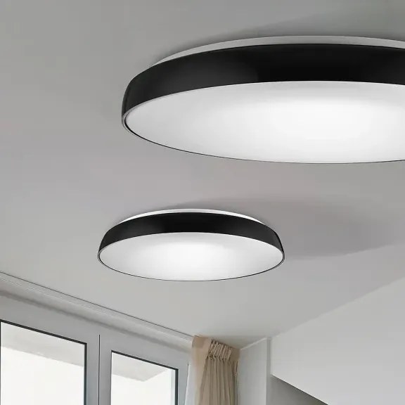 LED stropní svítidlo Cortona 41 3000K černé
