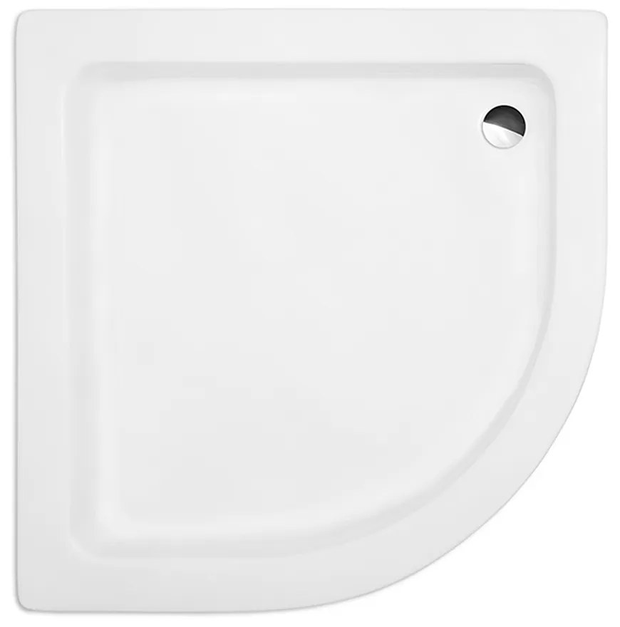 Čtvrtkruhová akrylátová sprchová vanička HAWAII 160 mm S 900 × 900 R550 HAWAII /900 8000026