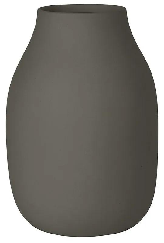 Váza 15 cm Blomus COLORA - ocelově šedá