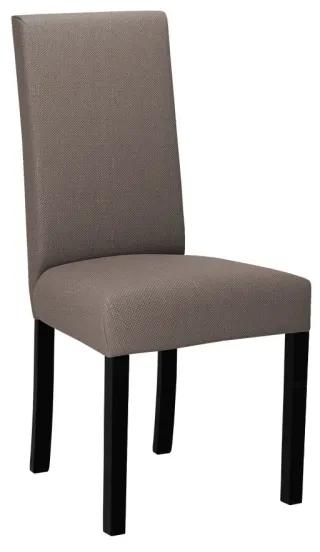 Čalouněná židle Heven II, Barva dřeva: bílá, Potah: Hygge D20