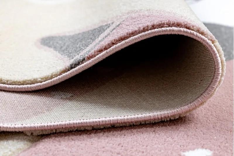 Dywany Łuszczów Dětský kusový koberec Petit Flamingos hearts pink - 180x270 cm
