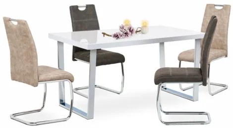 Jídelní židle antracit látka COWBOY HC-483 GREY3