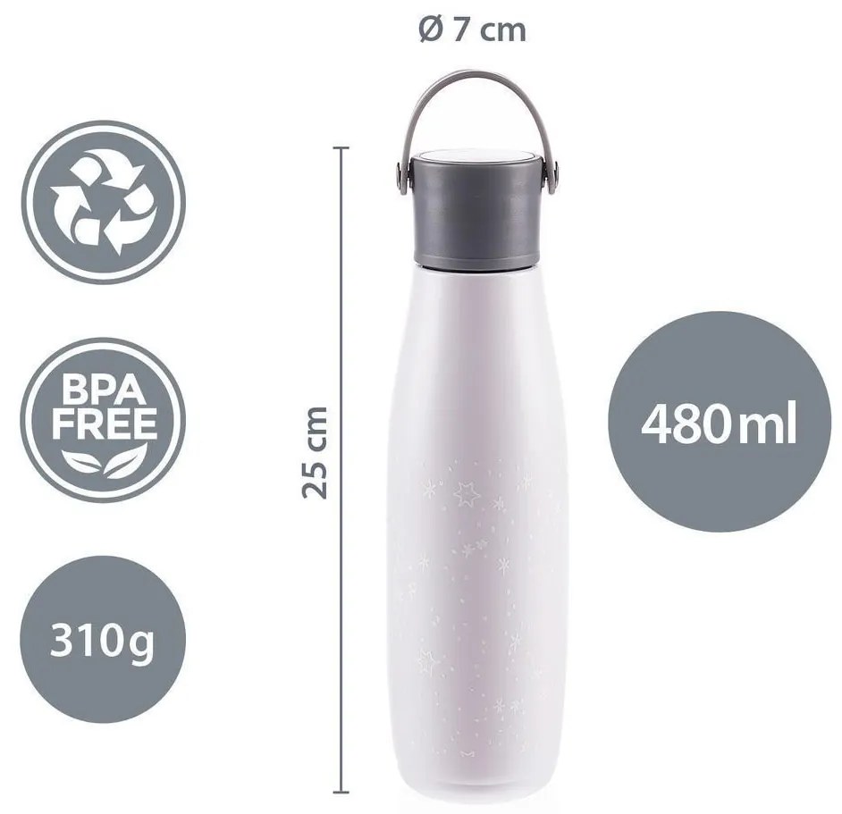 Zopa Termoska na tekutiny s držákem 480 ml Stars