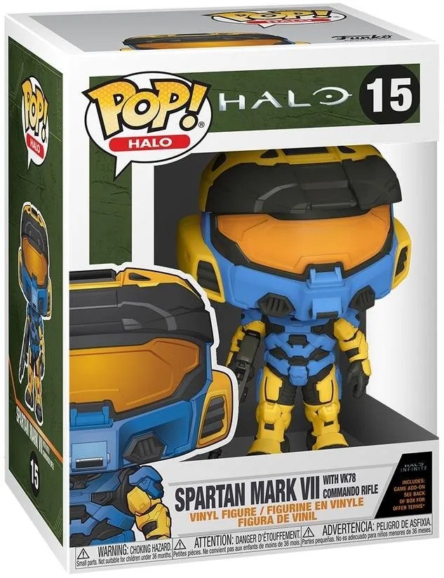 Funko pop games: halo infinite - mark vii w/ commando rifle (deco)