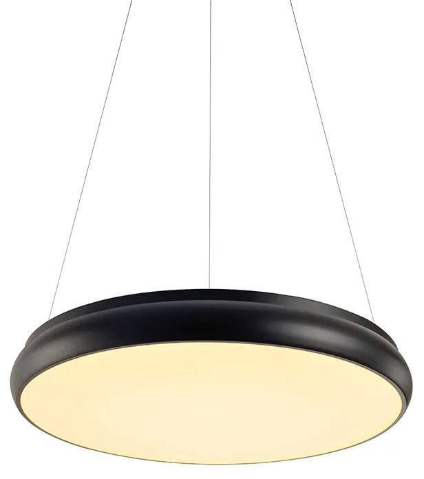 ACA DECOR LED stropní závěsné svítidlo KALLISTA 54W/230V/3000K/4320Lm/120°/IP20, kruhové černé