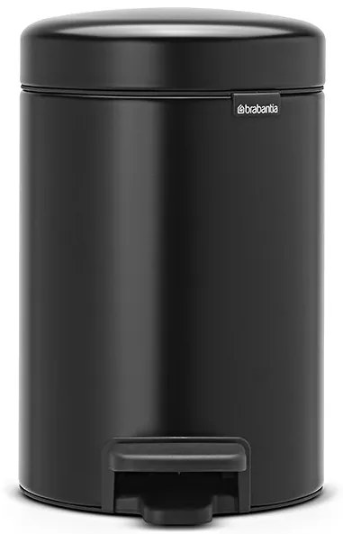 Brabantia Pedálový koš NewIcon 3L matná černá