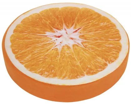 Bellatex Sedák ORESTE kulatý - pomeranč, 38 cm