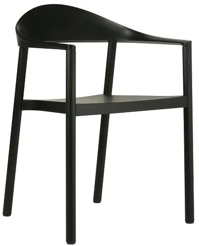 PLANK židle Monza Armchair Black