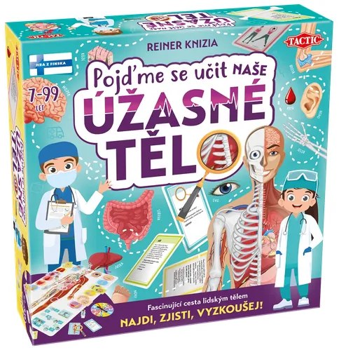 Blackfire CZ (Asmodee Czech Republic) Pojďme se učit: Naše úžasné tělo