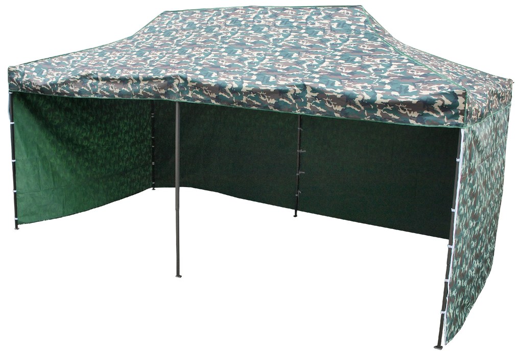 Bestent Nůžkový stan 3x6 ARMY SQ