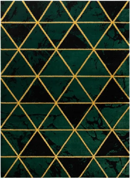 Kusový koberec Emerald 1020 green and gold, 140x190, zelená, kancelária, Dywany Łuszczów
