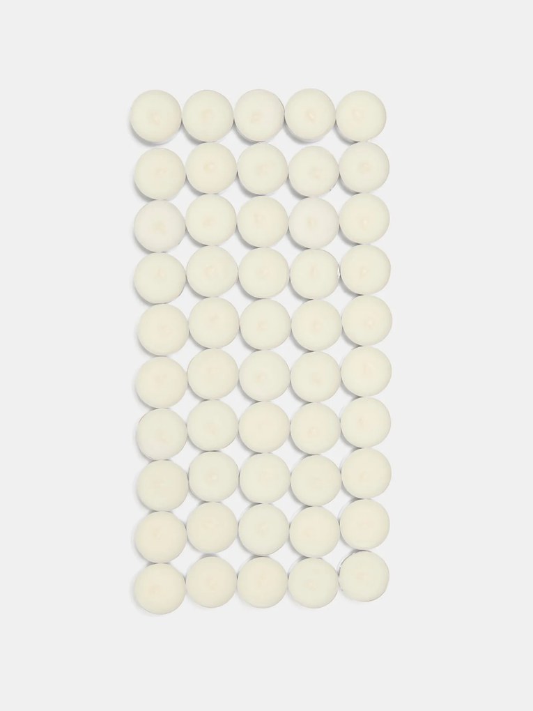 Sinsay - Sada čajových svíček 50 pack - bílá