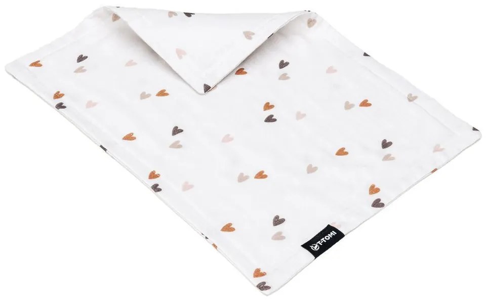 T-tomi Bio mušelínová plena pod hlavičku Beige