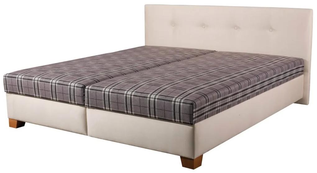 NEW DESIGN postele Čalouněná postel DONA s úložným prostorem, matrace a rošt v ceně, 180×200 cm Velikost postele: 180 × 200 cm