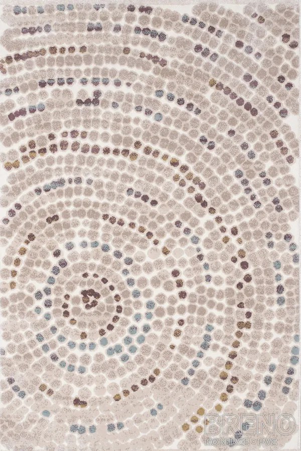 Moderní kusový koberec Boho 04VBV | hnědý Typ: 80x150 cm