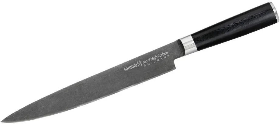 Kuchyňský nůž samura mo-v stonewash plátkovací nůž 23 cm (sm-0045b)