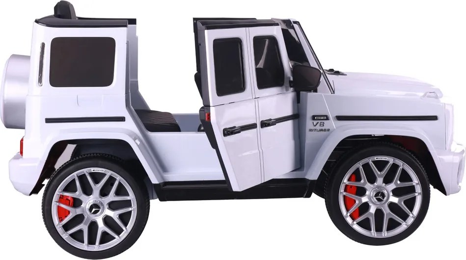 LEAN CARS Elektrické autíčko Mercedes G63 S306-1 bílé