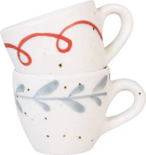 Šálek na espresso Viola Bow Red 80 ml Strömshaga