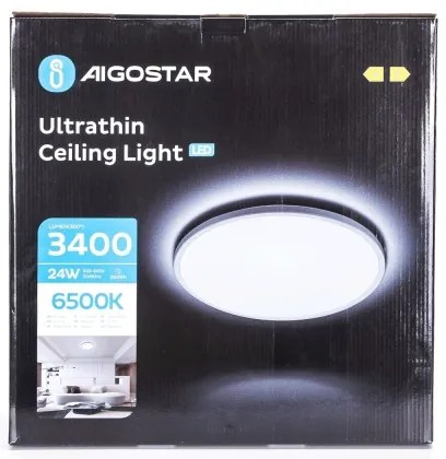 Aigostar - LED Koupelnové stropní svítidlo LED/24W/230V 6500K pr. 40 cm IP44