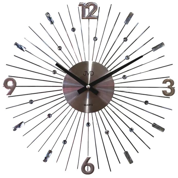 Luxusní designové kovové nástěnné hodiny JVD HT107.3 | BIANO