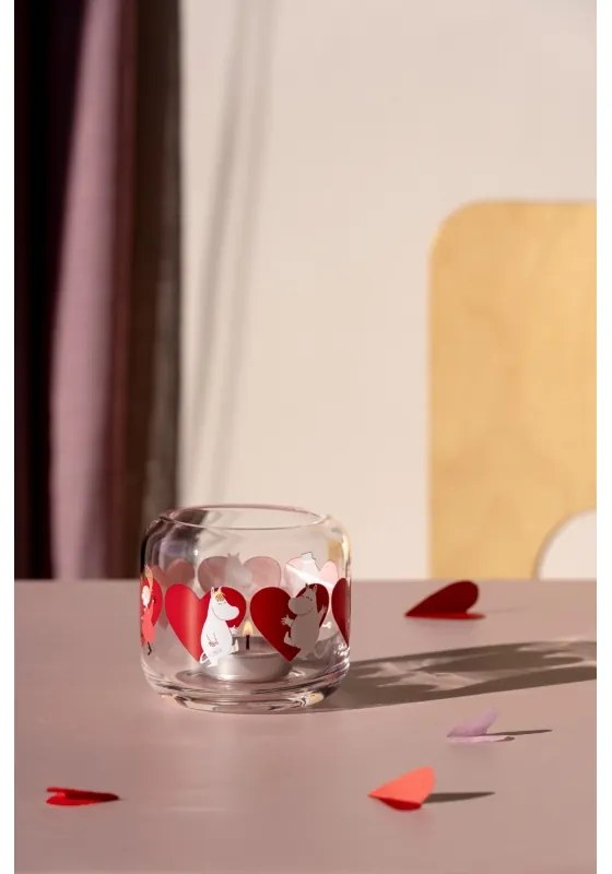 Svícen Moomin Heart