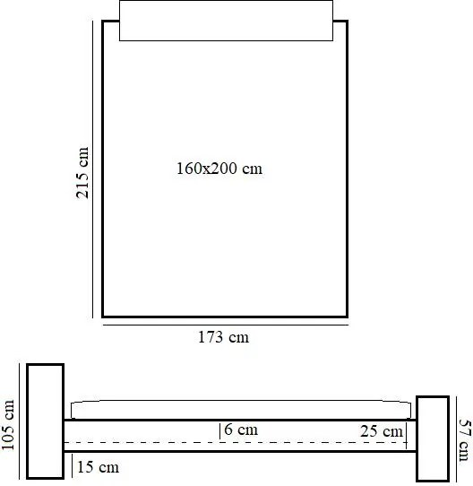 Čalouněná postel MALMO VELVET 160 x 200 cm modrá Matrace: Bez matrace