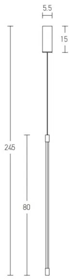 Zambelis 20122 - LED Lustr na lanku LED/12W/230V zlatá
