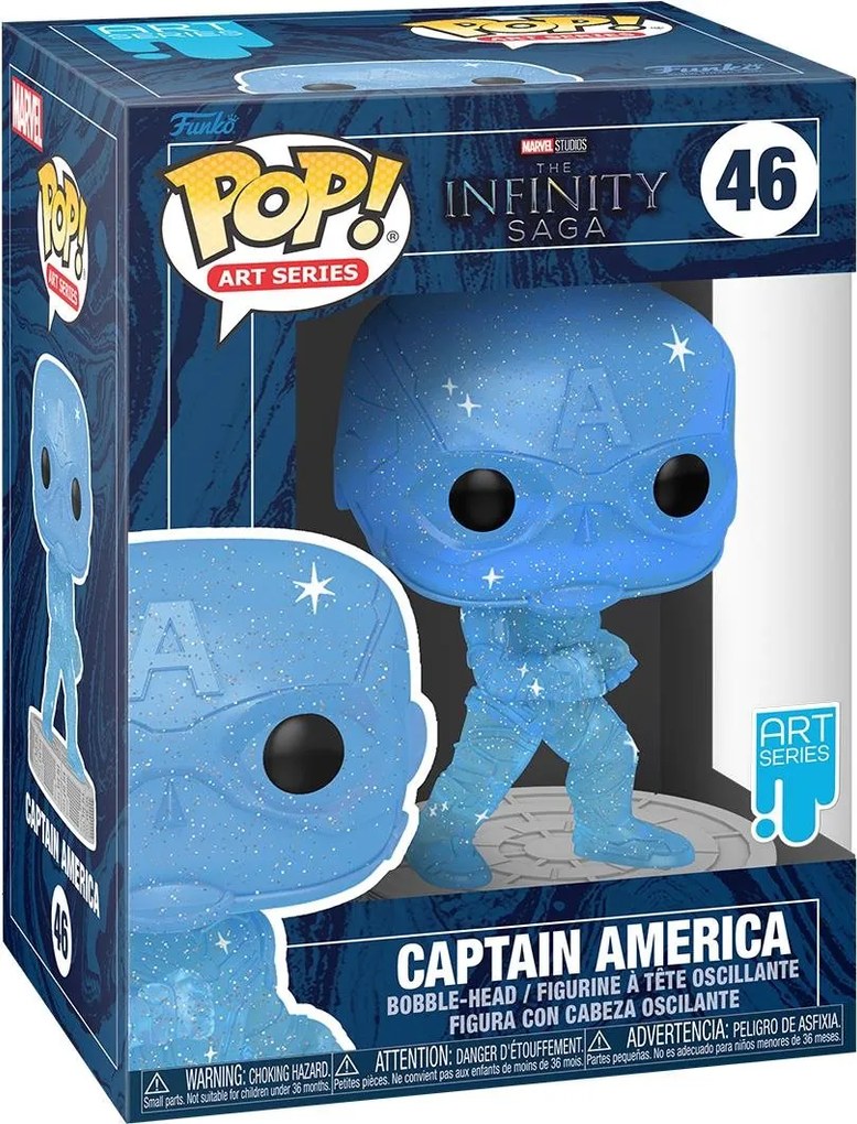 Figurka funko pop! marvel: the infinity saga - captain america