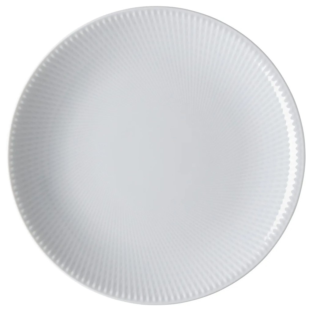 Rosenthal Talíř 21 cm mělký Blend White Relief Crossbred