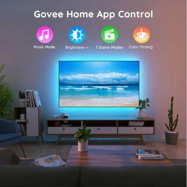 Govee - TV 46-60" SMART LED podsvícení RGB + dálkové ovládání