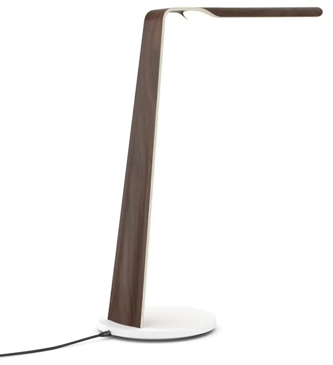 Tunto 2077-30 Swan Stolní lampa, ořech
