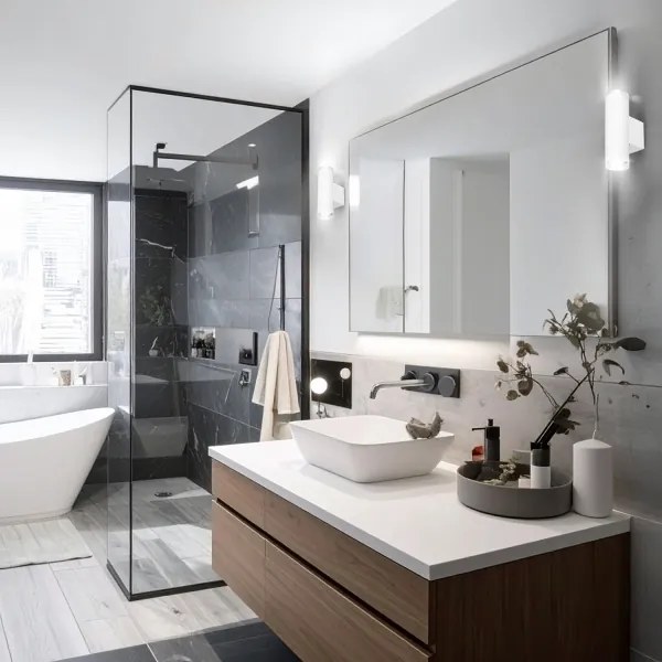 Brilagi - Koupelnové bodové svítidlo SELE AQUA 2xGU10/30W/230V IP44 bílá
