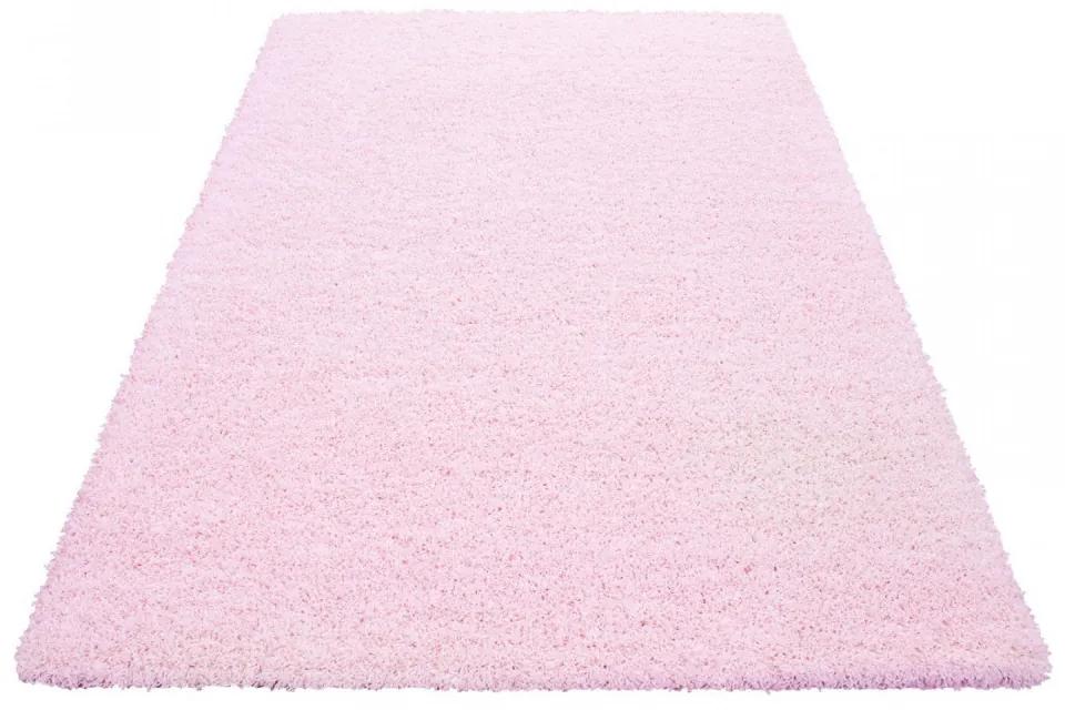 Kusový koberec Top Shaggy 1500 - pink - 120x170 | 140x200 | 160x230