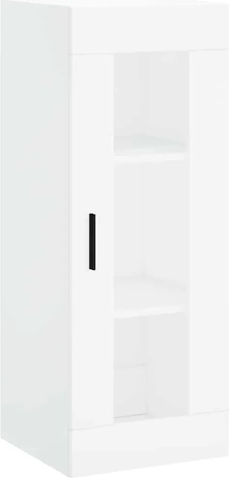 Skříň highboard bílá 34,5 x 34 x 180 cm kompozitní dřevo 3199249