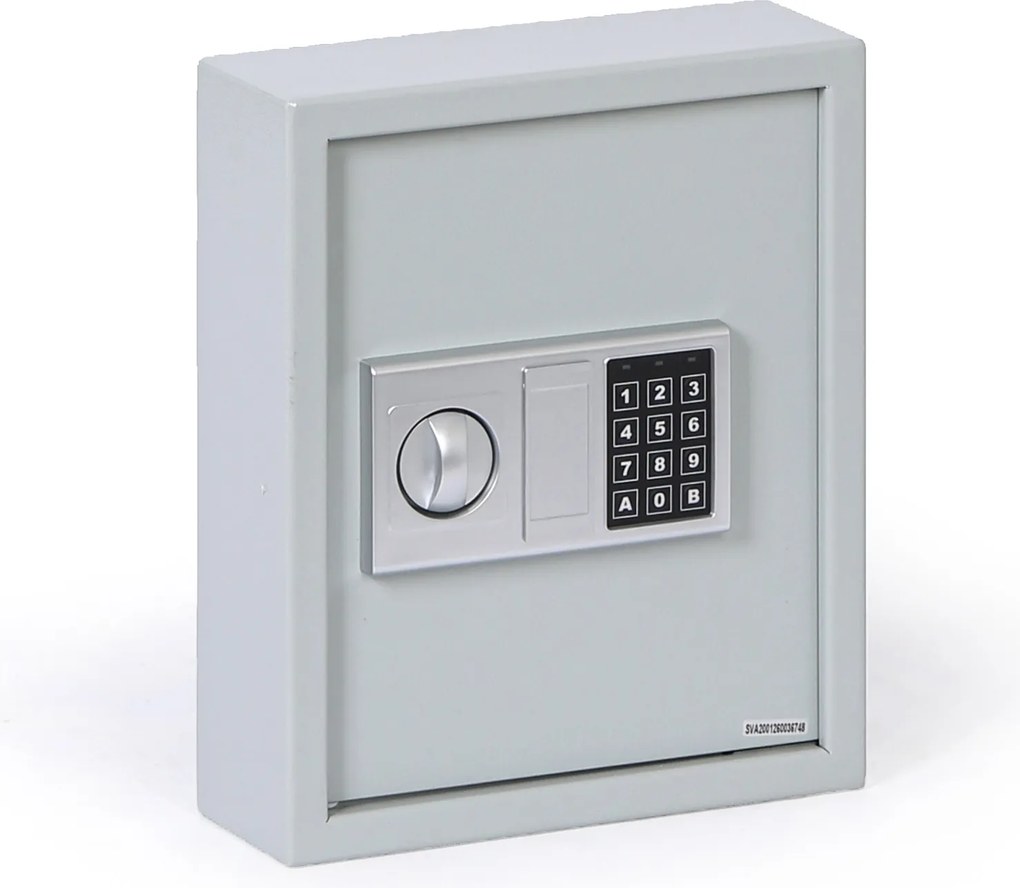 Skříňka na klíče s elektronickým zámkem, 360 x 300 x 100 mm