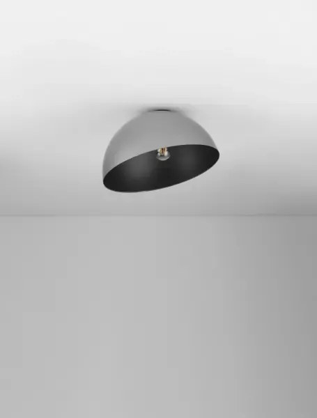 LED černé moderní stropní svítidlo Gea