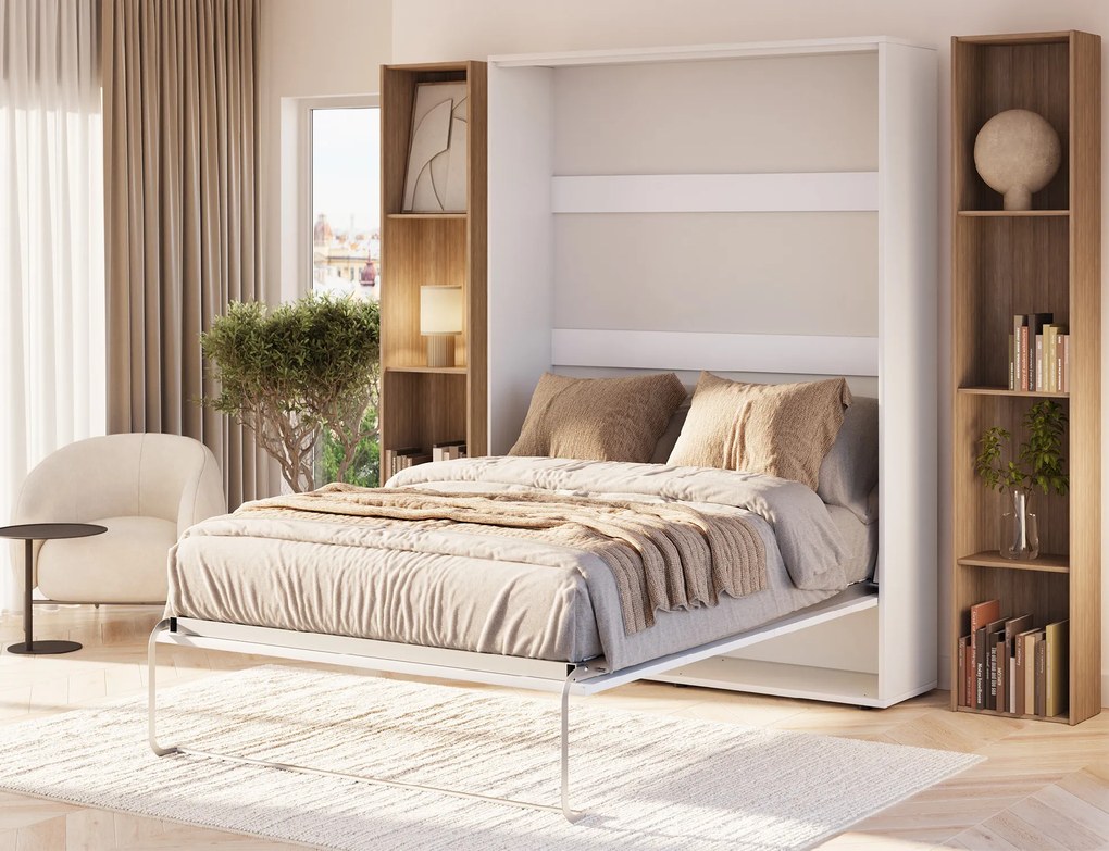 ADRK Furniture Vivario Výklopná postel 140 ADRK-WB-VIV-140-W