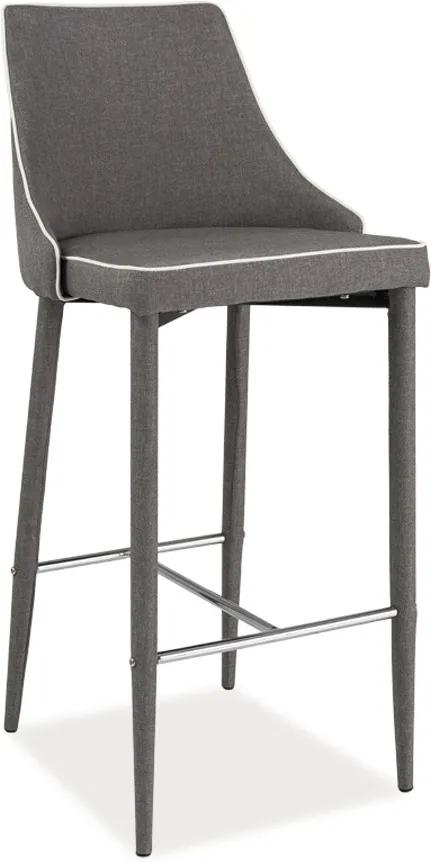 Casarredo Barová židle LOCO šedá