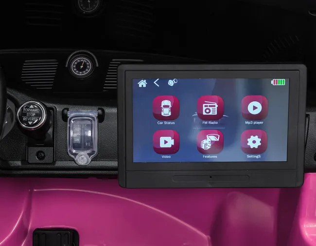Elektrické autíčko Porsche 911 GT3 STRONG MP4 růžové